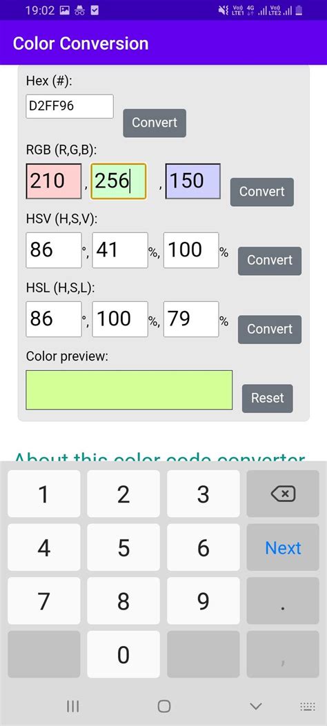 Color Code Conversion App Apk For Android Download