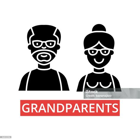 조부모 일러스트 레이 션 얇은 선 아이콘 선형 평면 표시 벡터 기호 무늬 세트 편집 가능한 선 개요 60 69세에 대한 스톡 벡터 아트 및 기타 이미지 Istock
