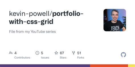 Issues · Kevin Powellportfolio With Css Grid · Github
