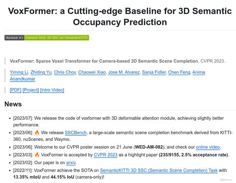 一文看尽occupancy 知乎