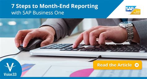 7 Steps To Month End Reporting With Sap Business One