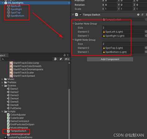 unity koreographer 之二 音乐制作插件中 demo 的实现过程说明演示 koreographer professional