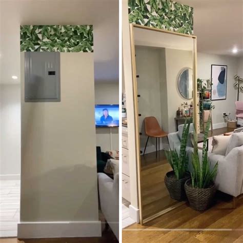 Elegant Wall Decor To Hide Electrical Panels And Enhance Home Style