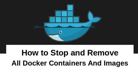 Docker Delete All Stopped Containers Pgkiv