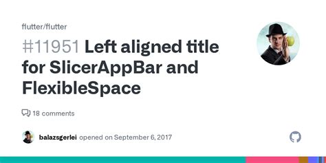 Left Aligned Title For Slicerappbar And Flexiblespace · Issue 11951
