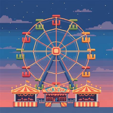 Carnival Pixel Stock Illustrations 1894 Carnival Pixel Stock