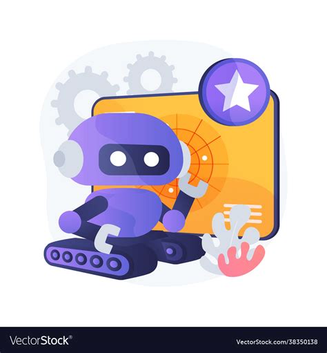 Military Robotics Abstract Concept Royalty Free Vector Image