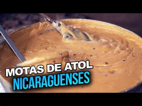 Preparando Motas Atol De PiÑuela Nicaragüense Youtube