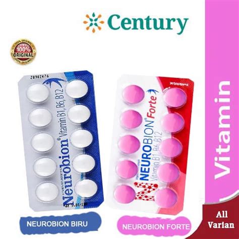 Jual Neurobion 1 Blister 10 Tablet Neurobion Forte Neurobion Putih