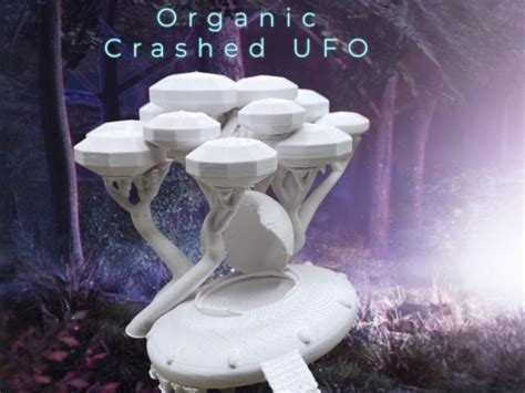 Bambu Labs Organic Crashed Ufo By Flman Creates Makerworld