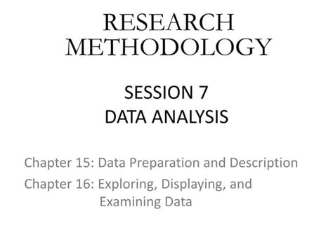 Session 7 Data Analysis Pptx