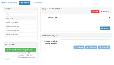 自定义元数据视图 — geonetwork opensource v3 10 geonetwork documentation
