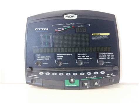 Precor C776i Self Powered Stepper Climber Step Machine Display Console