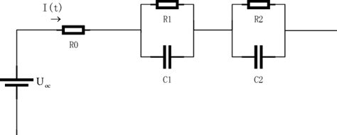 Second Order Thevenin Battery Model Equivalent Circuit Diagram Download Scientific Diagram
