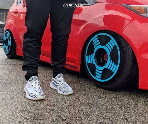 2015 Ford Fiesta St With 17x8 Airwerks Tarmac Turbofan And Toyo Tires