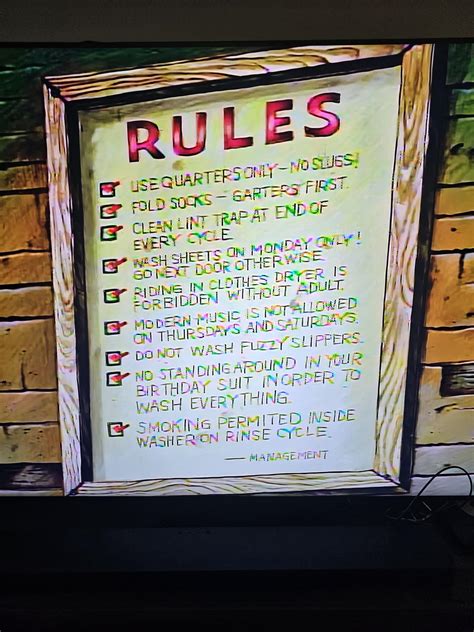 The Rules This Lint Your Lint Rheyarnold