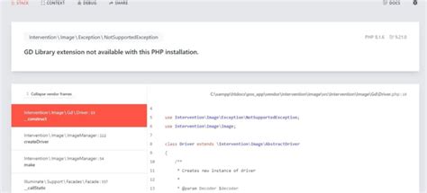 gd library extension not available with this php installation in