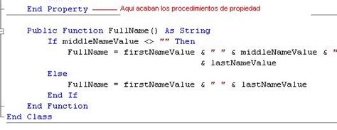 Programación Orientada A Objetos En Visual Basic Net