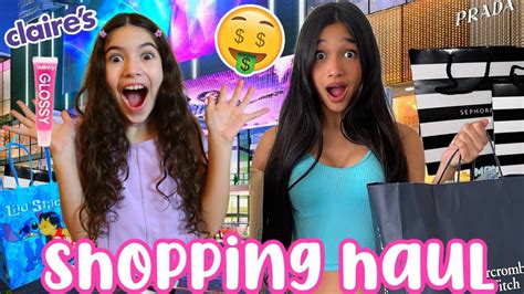 Huge Shopping Haul Jasmine And Bella Youtube