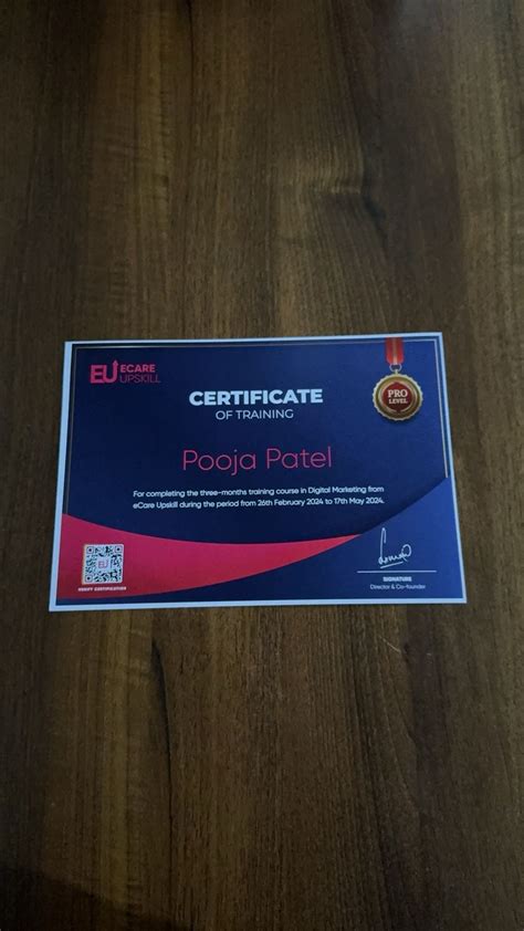 Pooja Patel On Linkedin Im Happy To Share That I Have Completed My Digital Marketing Course From…