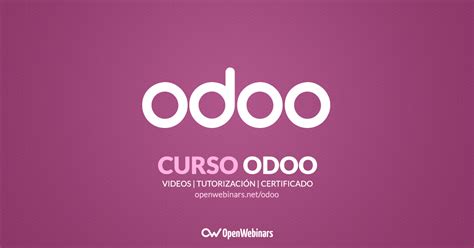 Curso De Odoo Erp Openwebinars