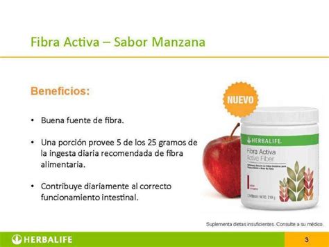 Nutrición Inteligente Herbalife Fibra Activa Herbalife