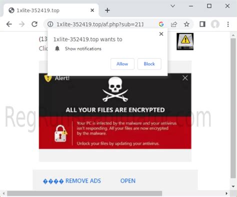 Remove 1xlite 352419 Top Virus Removal Guide « Guide How To « Newest Viruses And Malware