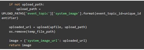 loading default system image of event topic on open event server blog