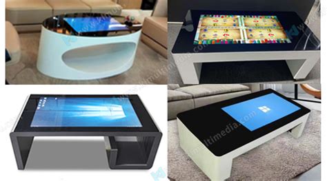Interactive Touch Screen Tables For Displays And Games