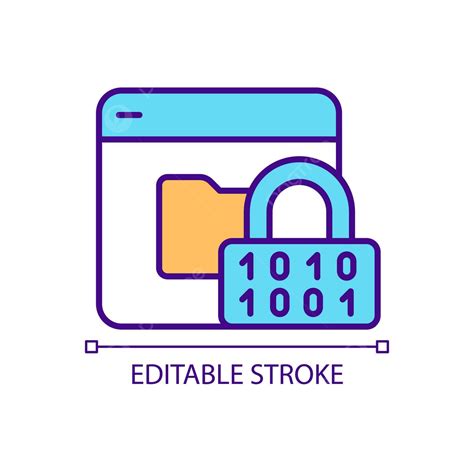Icon Depicting Rgb Colors For Encrypting Personal Data On Internet