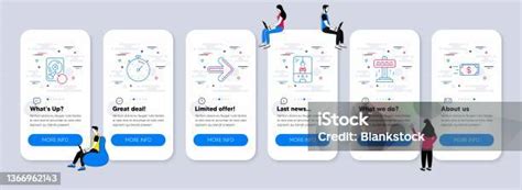 비즈니스 아이콘 이 설정됩니다 타이머 다음 크레인 발톱 기계로 아이콘이 포함되어 있습니다 벡터 갈고리 발톱에 대한 스톡 벡터 아트 및 기타 이미지 Istock