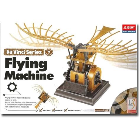 Academy 18146 Flying Machine Leonardo Da Vinci Models Architecture