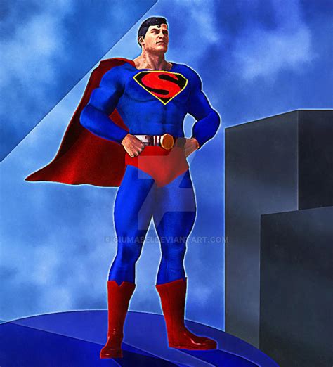 Superman Fleischer By Giumabei On Deviantart
