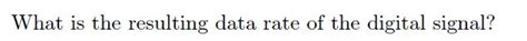 Solved A Signal M T With Absolute Bandwidth Of B 3 Khz Is