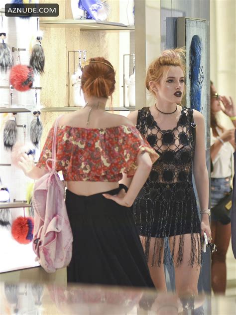 Bella Thorne Flashes Her Nipples In Rome On 09 07 2016 Aznude
