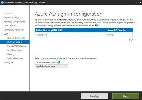 Install And Configure Azure Ad Connect