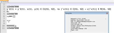 Unicode Characters Inconsistently Cannot Be Displayed In Notepad Issue Notepad Plus
