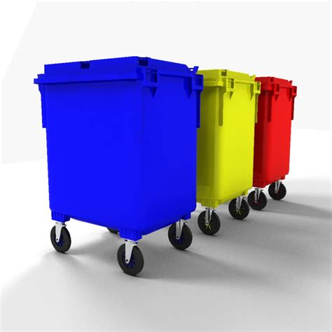 Garbage Container 3d Model