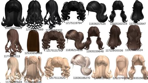 Pin By 𝓗𝓪𝓻𝓾 On °• Code Roblox Hair Black Hair Roblox Brown Hair