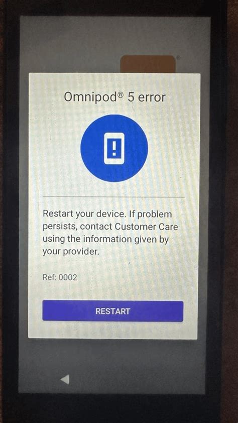 Omnipod 5 Pdm Error Romnipod
