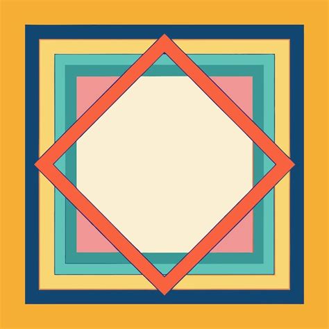 Premium Vector Colorful Square Vector Design