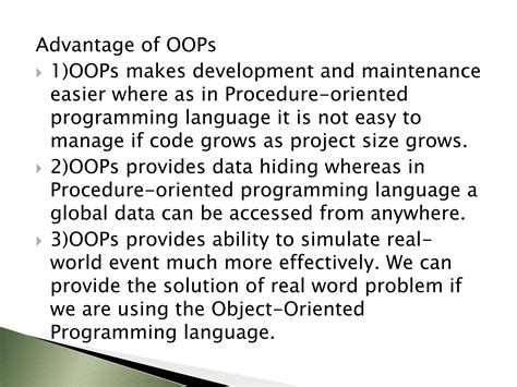 java oo ps concepts ppt