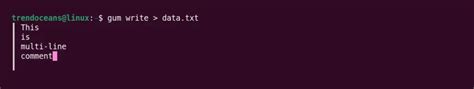 Gum A Tool For Glamorous Shell Scripts In Linux Trend Oceans