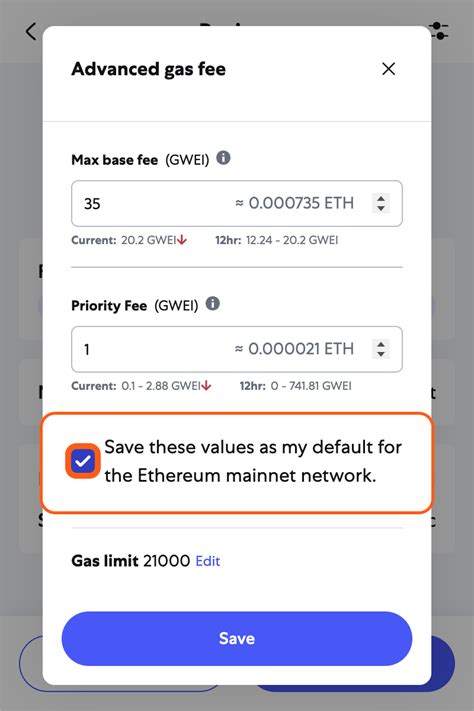 how to customize gas settings metamask help center