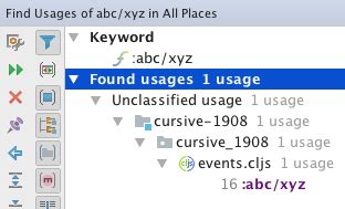 Not All Usages Of Namespaced Keywords Are Found Issue Cursive Ide Cursive Github