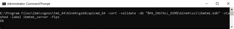 How To Configure Planning Analytics Data Tier With Custom Ssl Using