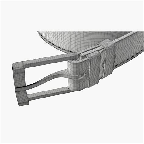 Leather Belt 3d Model Download Accessories On