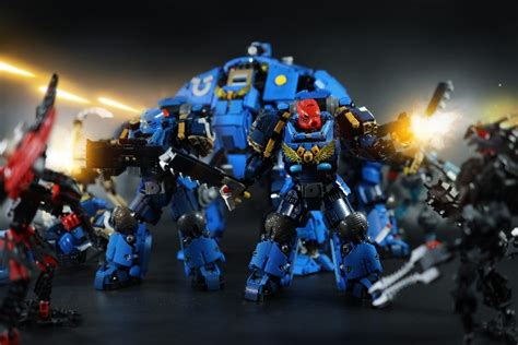 Lego Moc 156725 Lego Space Marine Tahu Warhammer 40k Bionicle By Demon1408 Rebrickable