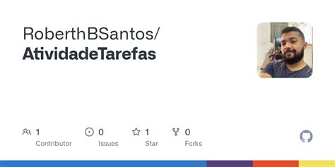 Github Roberthbsantos Atividadetarefas