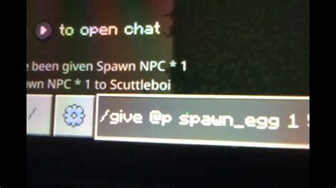 Npc Spawn Egg Youtube